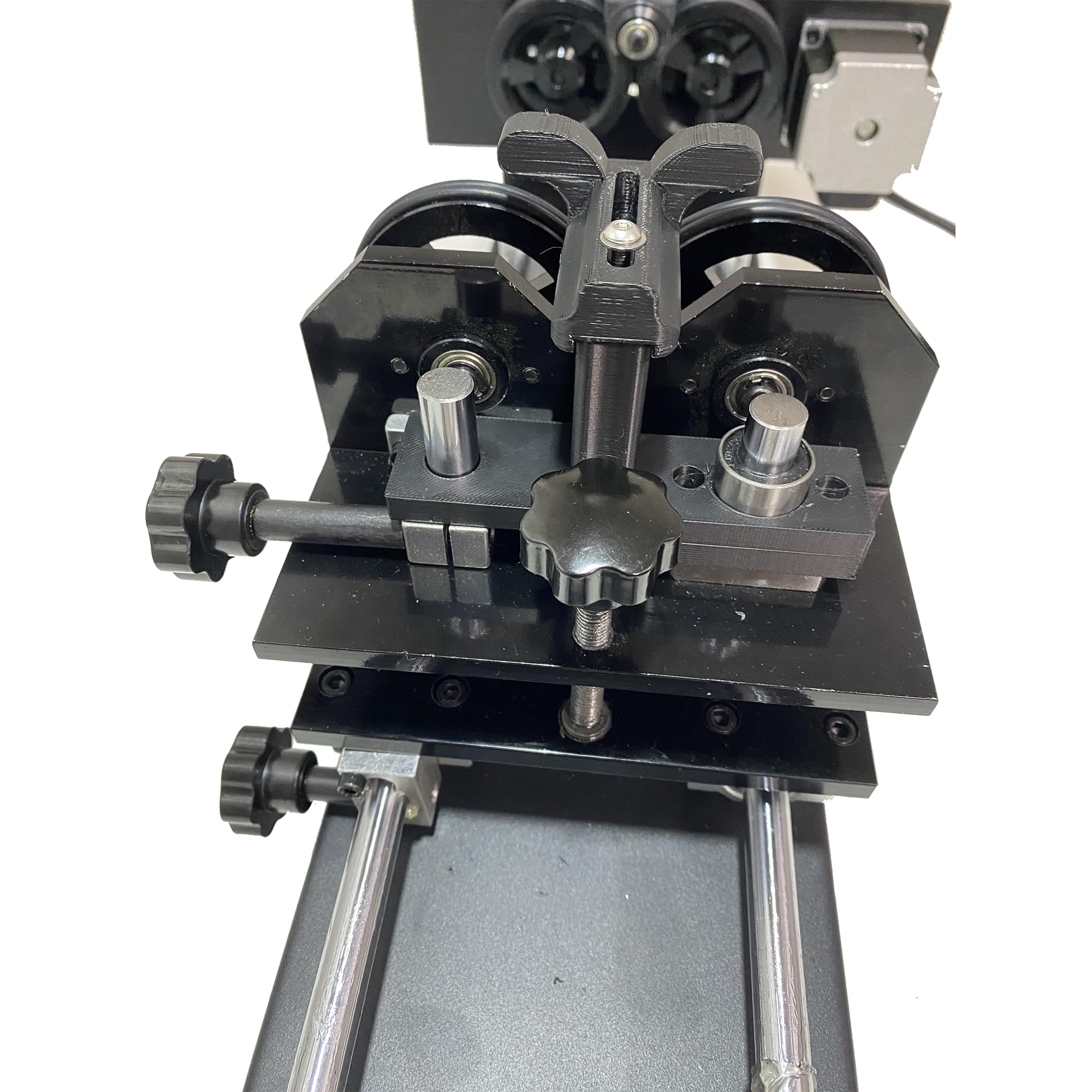 The Most Advanced CO2 Rotary Clamp Kit for Chinese Rotary Laser Machine, Chinese Rotary 4-Wheel Rotary Clamp for OMTech, Cloudray, eBay