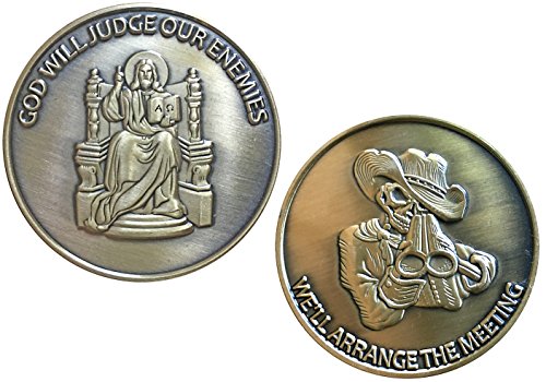 Thompson Emporium Gods Bounty Hunter Heads Tails Challenge Coin