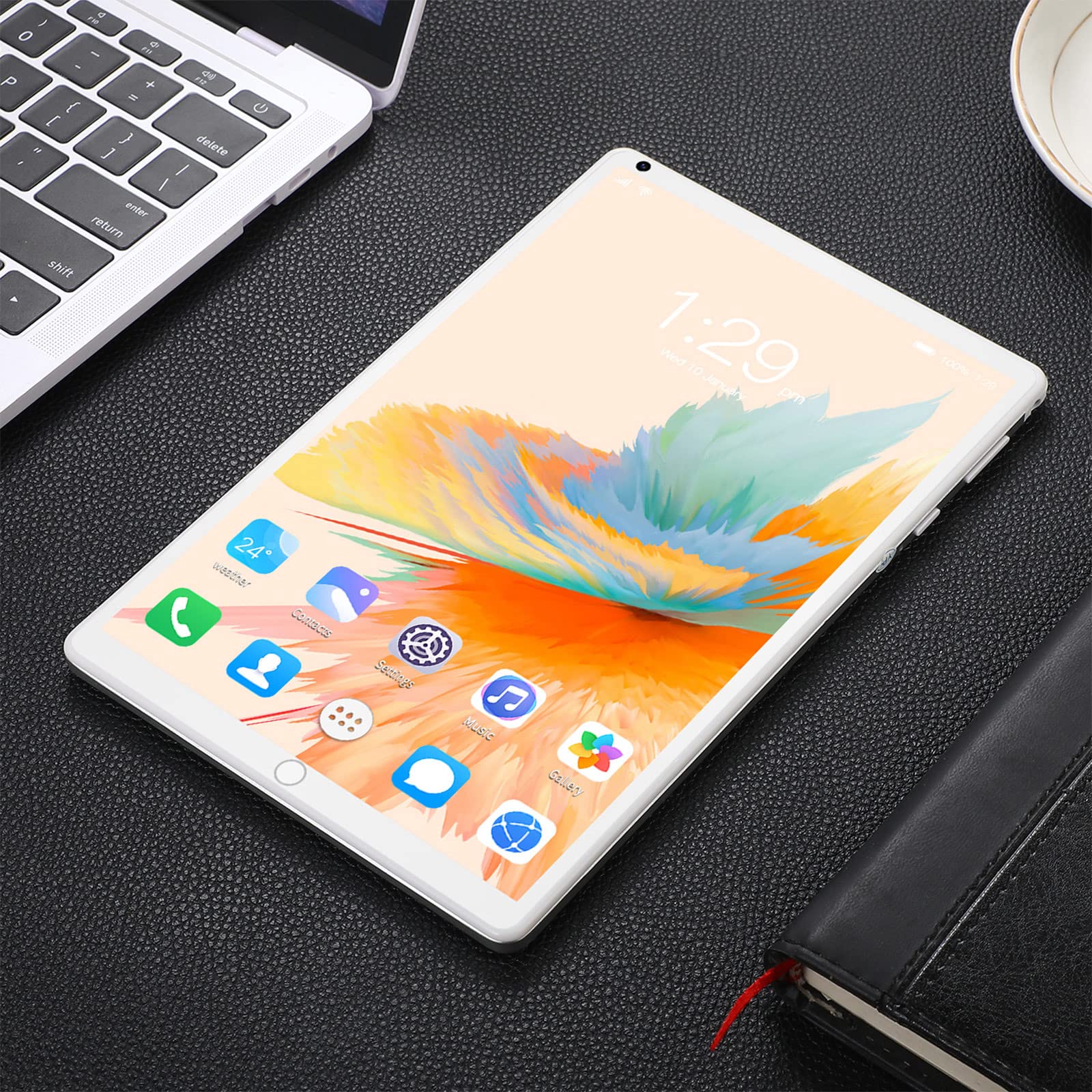 Tablet Laptop, 8 Inch HD Tablet WiFi Bluetooth Android Voice Call Game Tablet, Android 5.1 System, IPS Display Screen, 1GB RAM+16GB ROM, 4000mAh Dual Camera