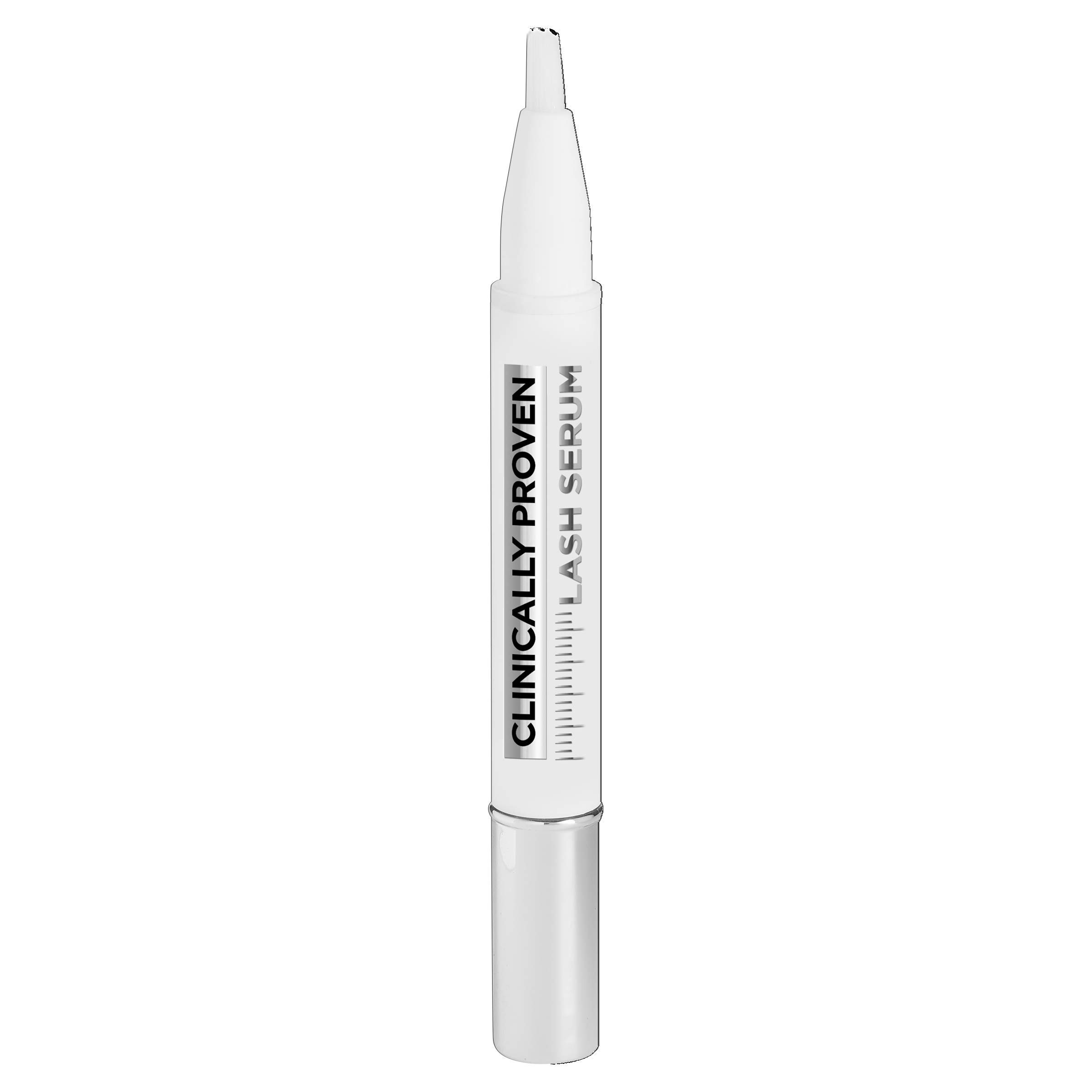 L'Oreal Paris Clinically Proven Lash Serum for Stronger, Thicker-looking lashes, Enriched with Castor Oil and Hyaluronic Acid