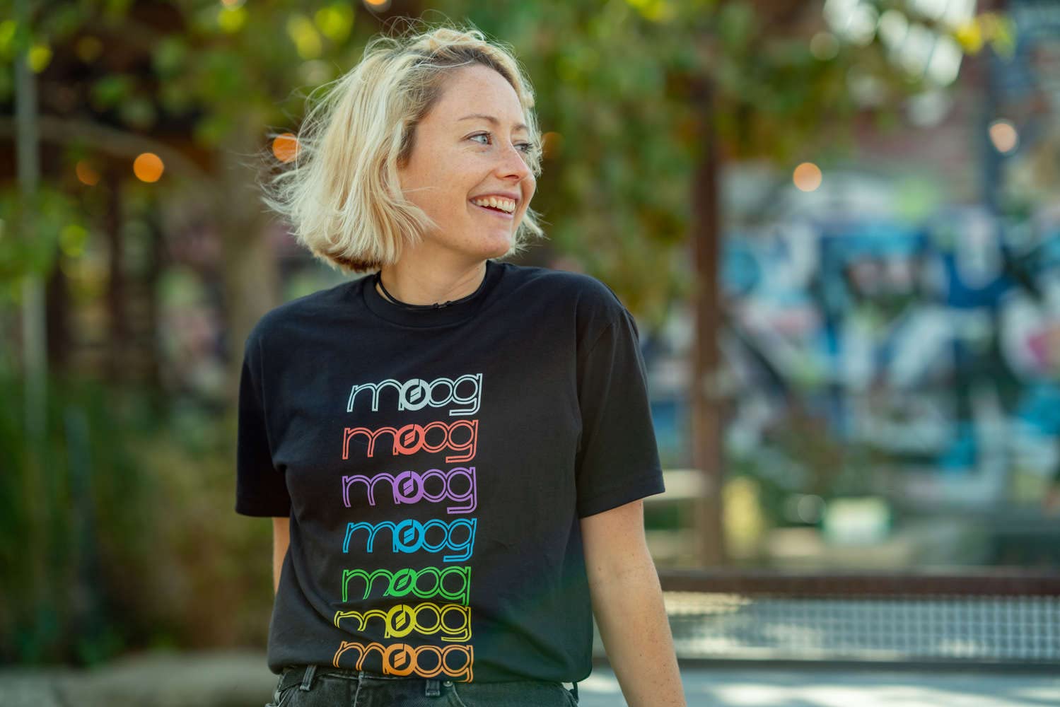 Moog Rainbow Spectrum Tee - Large