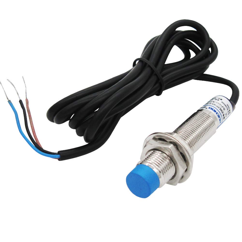 M12 Proximity Sensor Approach Sensor Inductive Proximity Switch 4mm Detecting Distance LJ12A3-4-Z/BX NPN NO DC 6-36V Switch