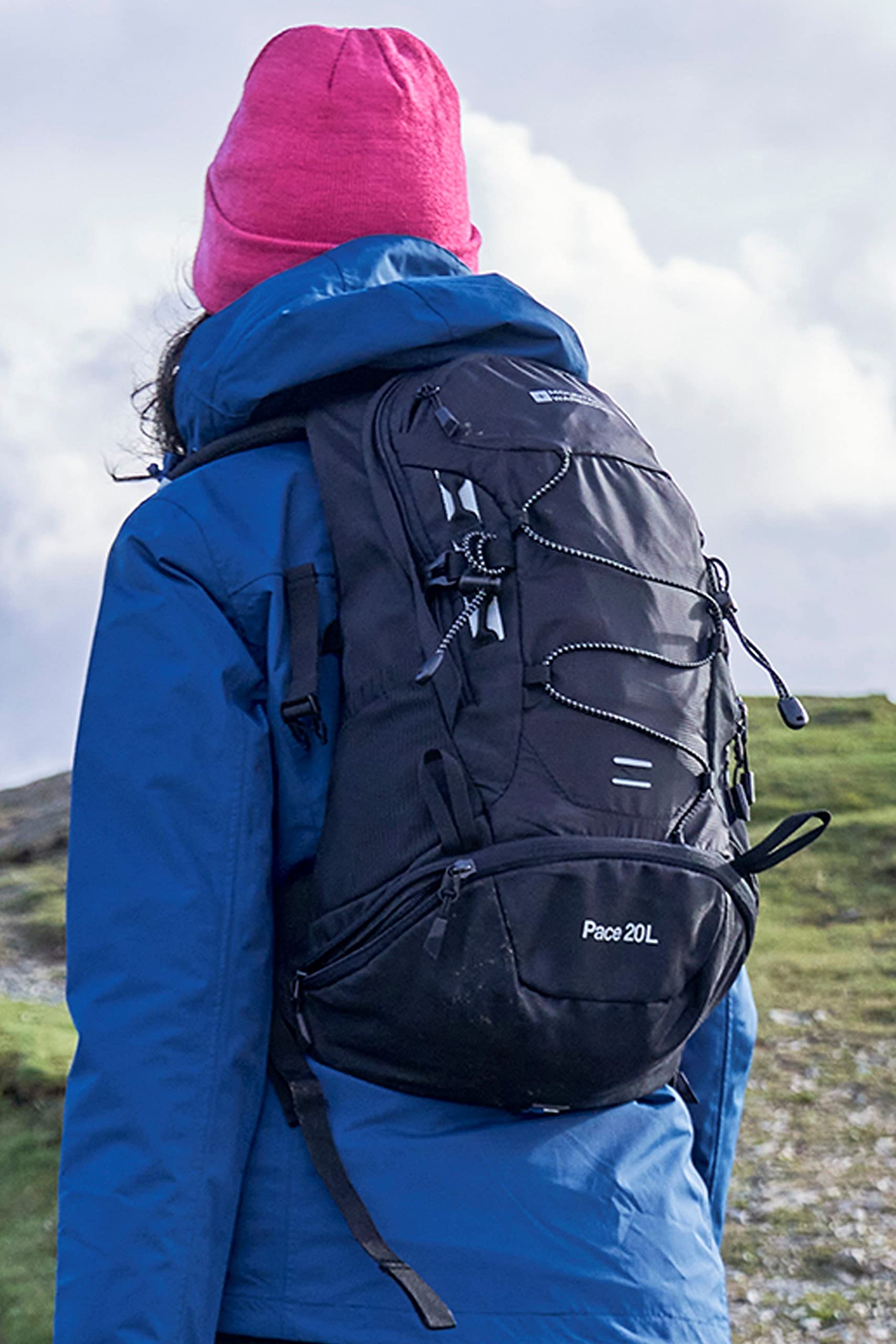Mountain Warehouse Pace 20L Backpack Black