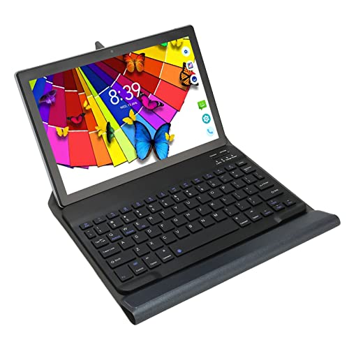 MAVIS LAVEN 10 Inch Tablet, IPS 8800mAh Octa Core Tablet PC 8GB RAM 128GB ROM Dual Camera 5G WiFi for School (Grey)