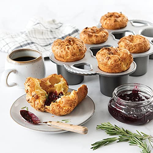 Nordic Ware Grand Popover, 6 Cavaties, Graphite