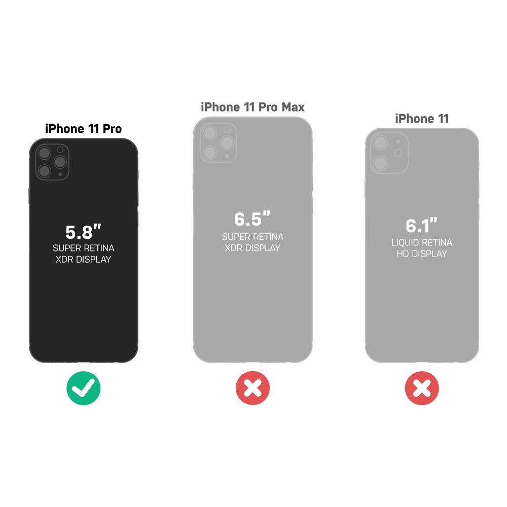 LifeProof WAKE SERIES Case for iPhone 11 Pro - DOWN UNDER (EVERGLADE/GINGER)