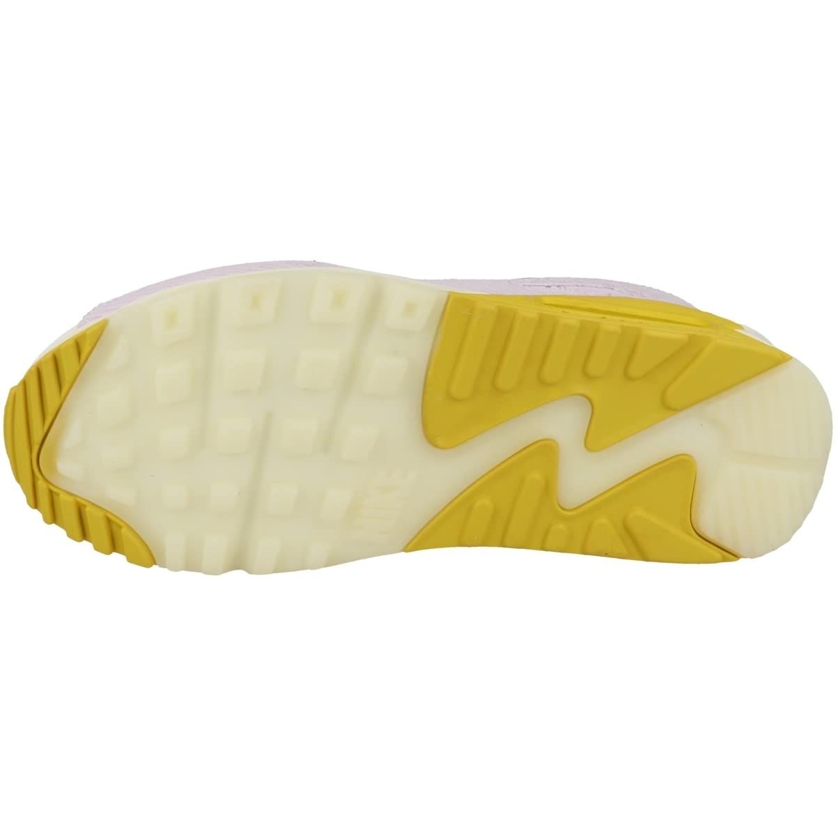 Nike Women's Air Max 90 Sail/Bright Citron-Doll Patch Sz7