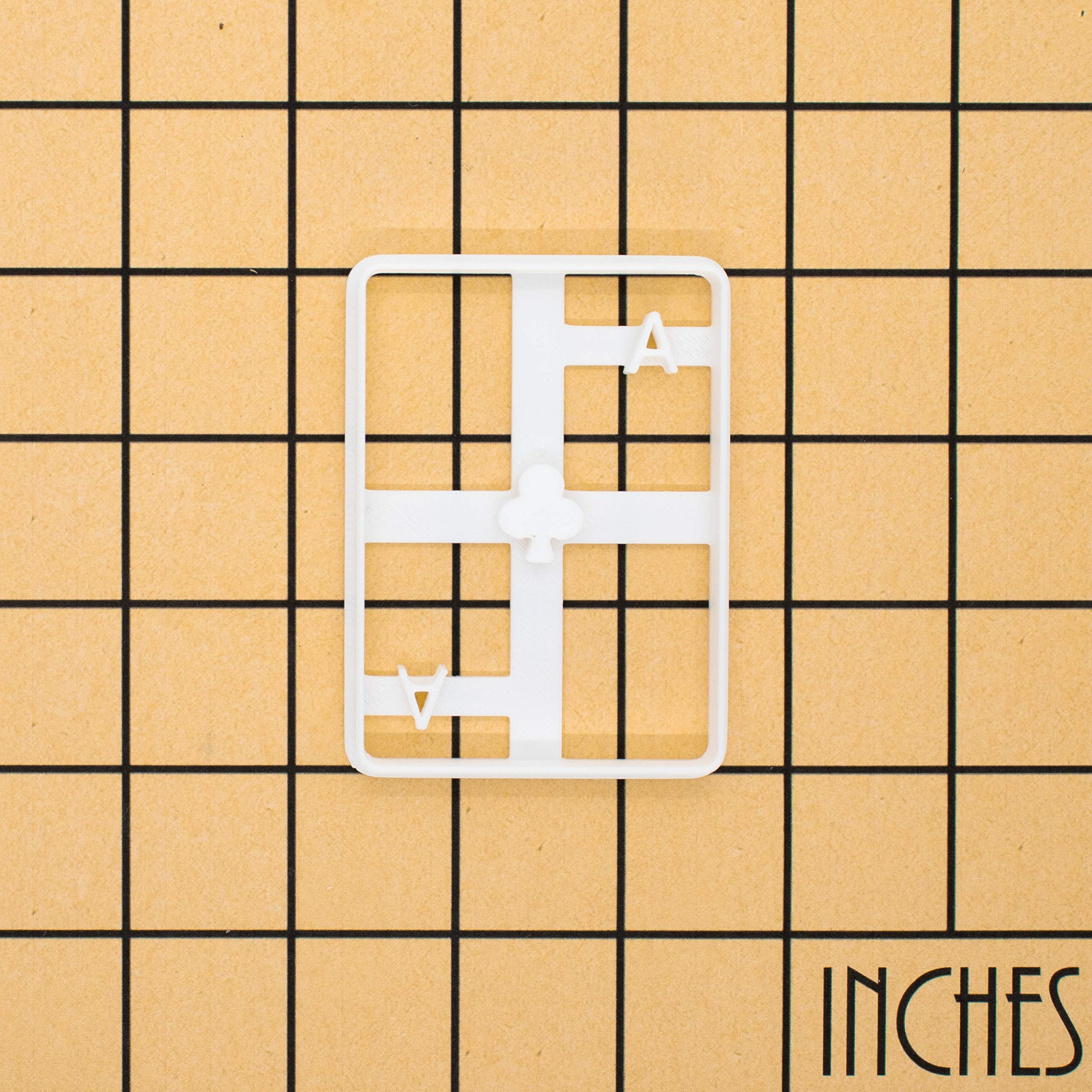Poker Card Ace of Club cookie cutter, 1 piece, Ideal for DIY Las Vegas Casino theme party - Bakerlogy