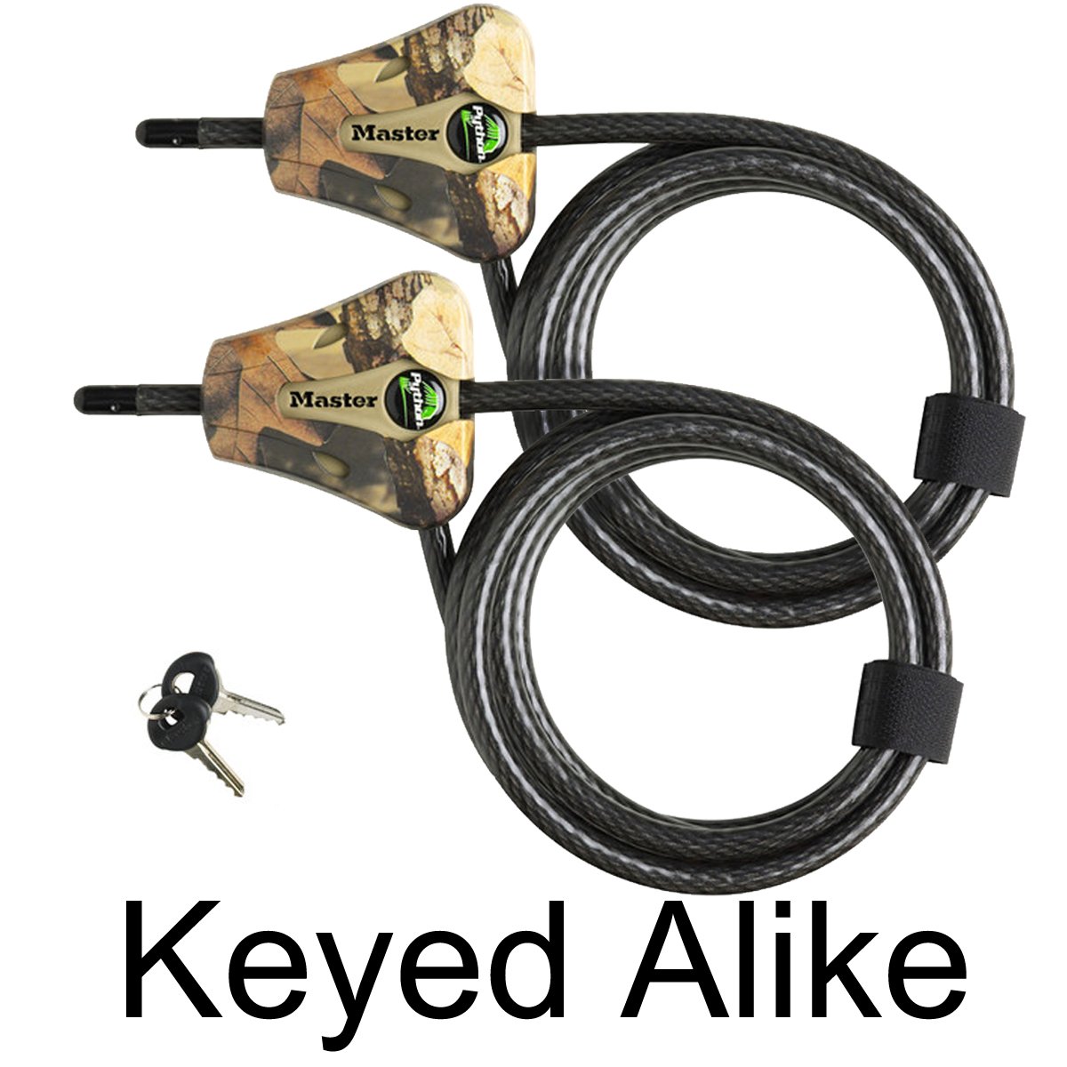 Master Lock Python Trail Camera Adjustable Camouflage Cable Locks 8418KA-2 CAMO