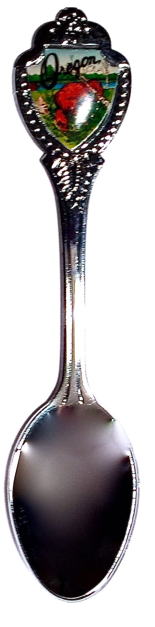 Oregon State Souvenir Collectible Mini Spoon 3" lpco