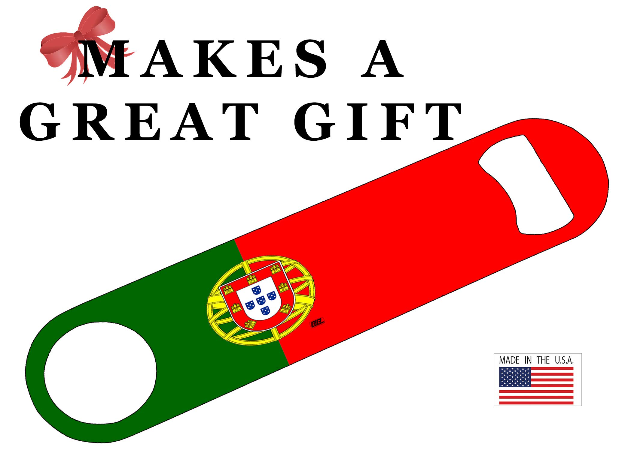 Portugal Flag Speed Bottle Opener Heavy Duty Gift Portuguese