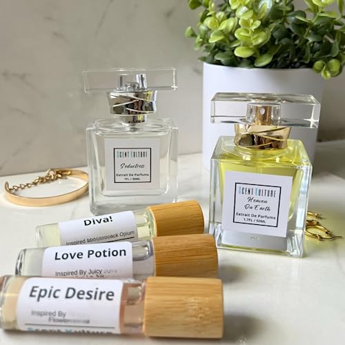 ScentKulture Perfume Roll On Oil | Blue Rush | Inspired by Light Blue | Vegan & Cruelty Free | Handcrafted in the USA (10ml)