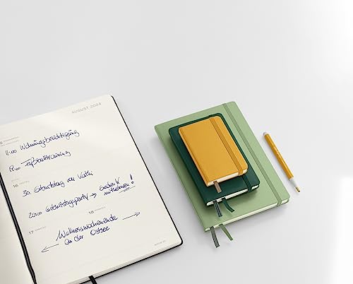 LEUCHTTURM1917 367641 Weekly Planner Mini (A7) 2024, Lilac, German, 12 Months