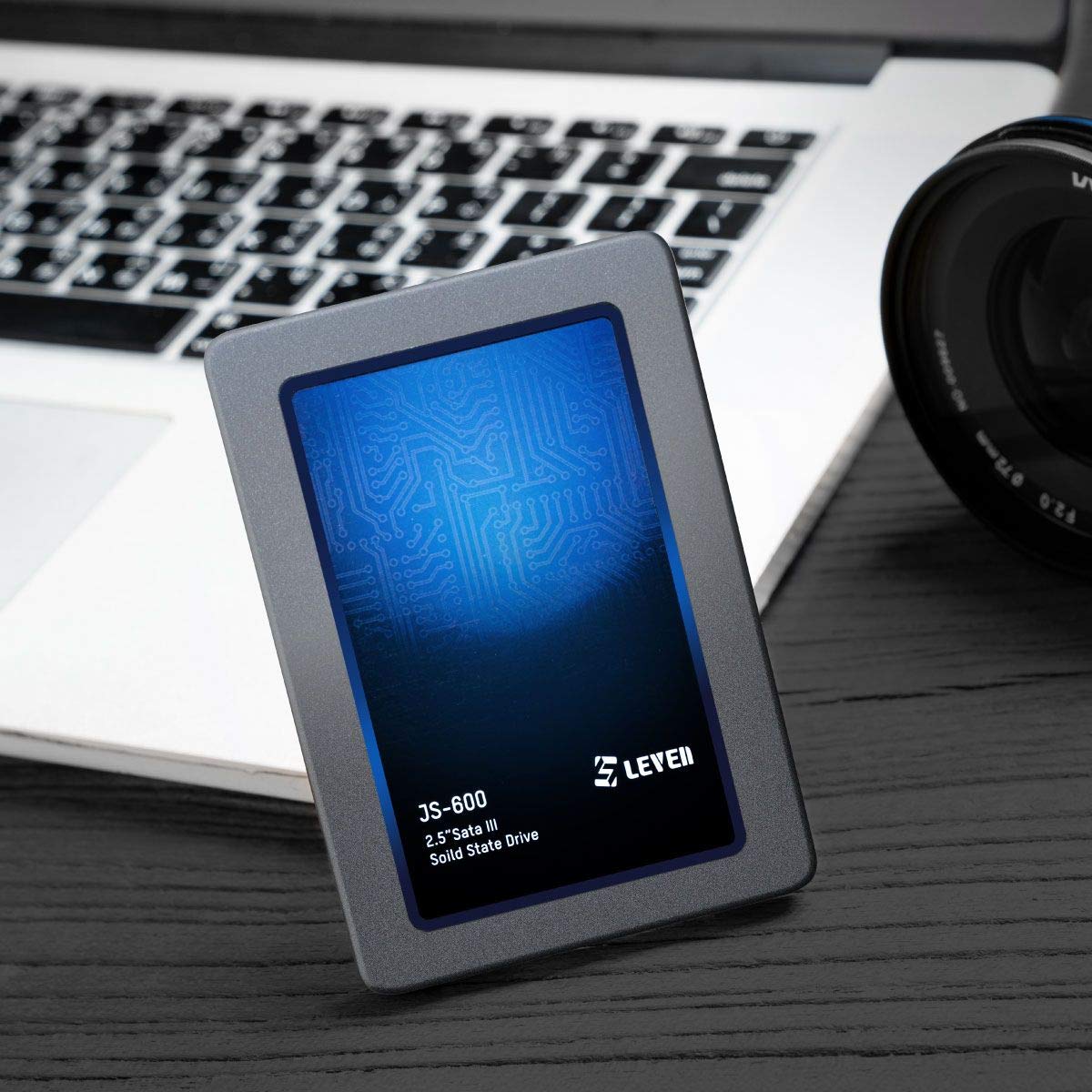 LEVEN JS600 SSD 256GB (Retail 10 Pack) - up to 550MB/s - 3D NAND SATA III Internal Solid State Drive