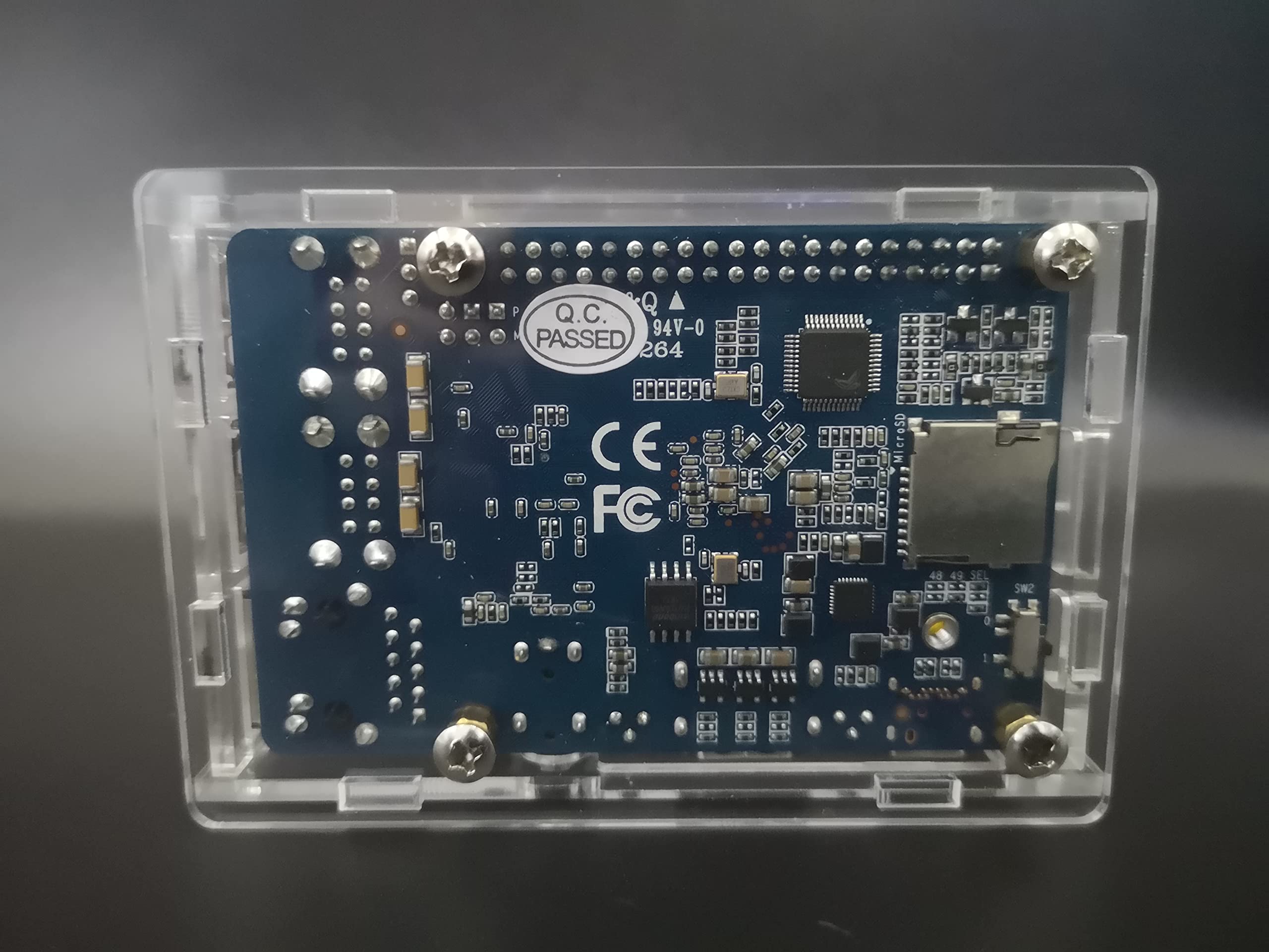 WayPonDEV Banana Pi BPI-M5 M4 Acrylic Case for Banana Pi M5 Single BOAD Computer Support Android Debian Raspbian Armbian