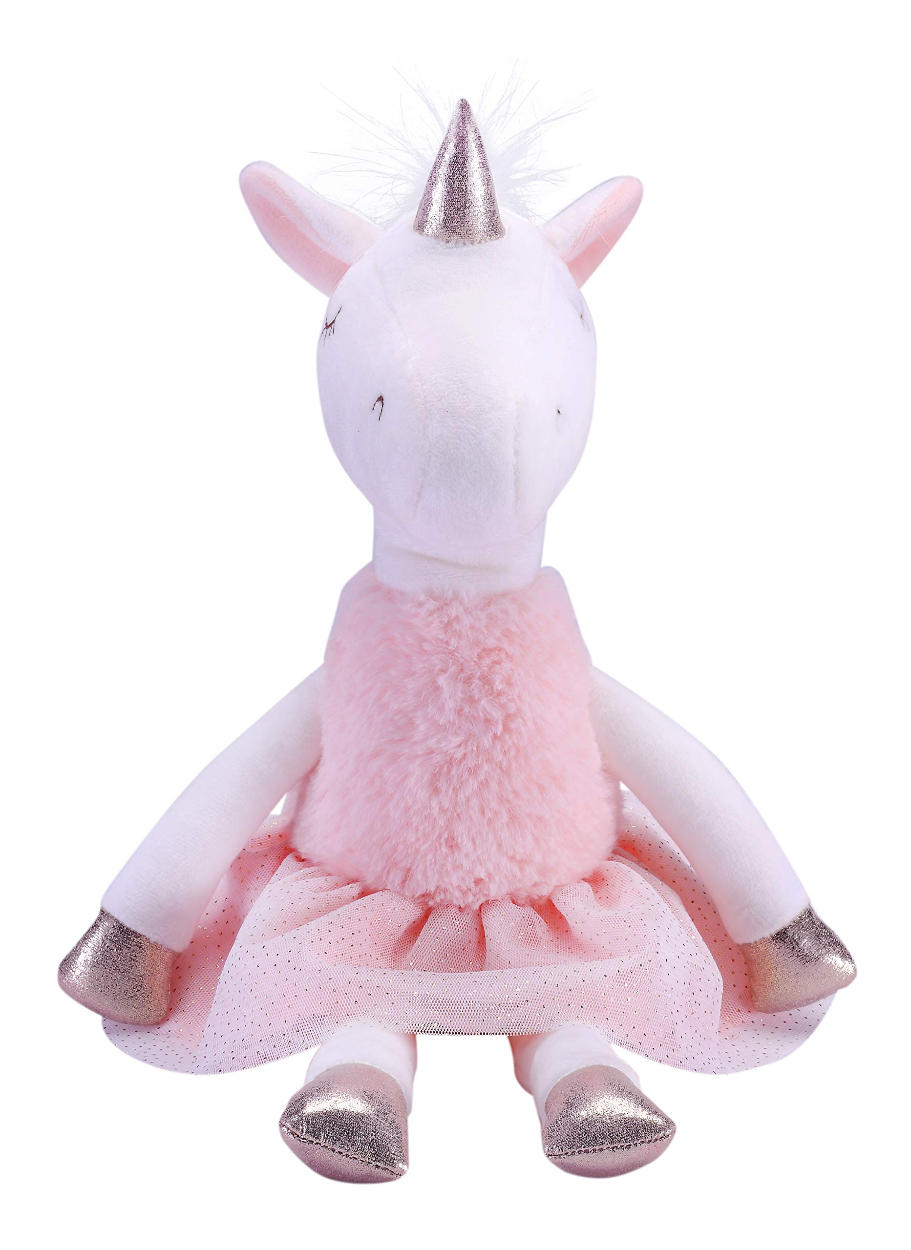 Laila and Lainey Plush Ballerina Unicorn - Soft Stuffed Animal for Girls