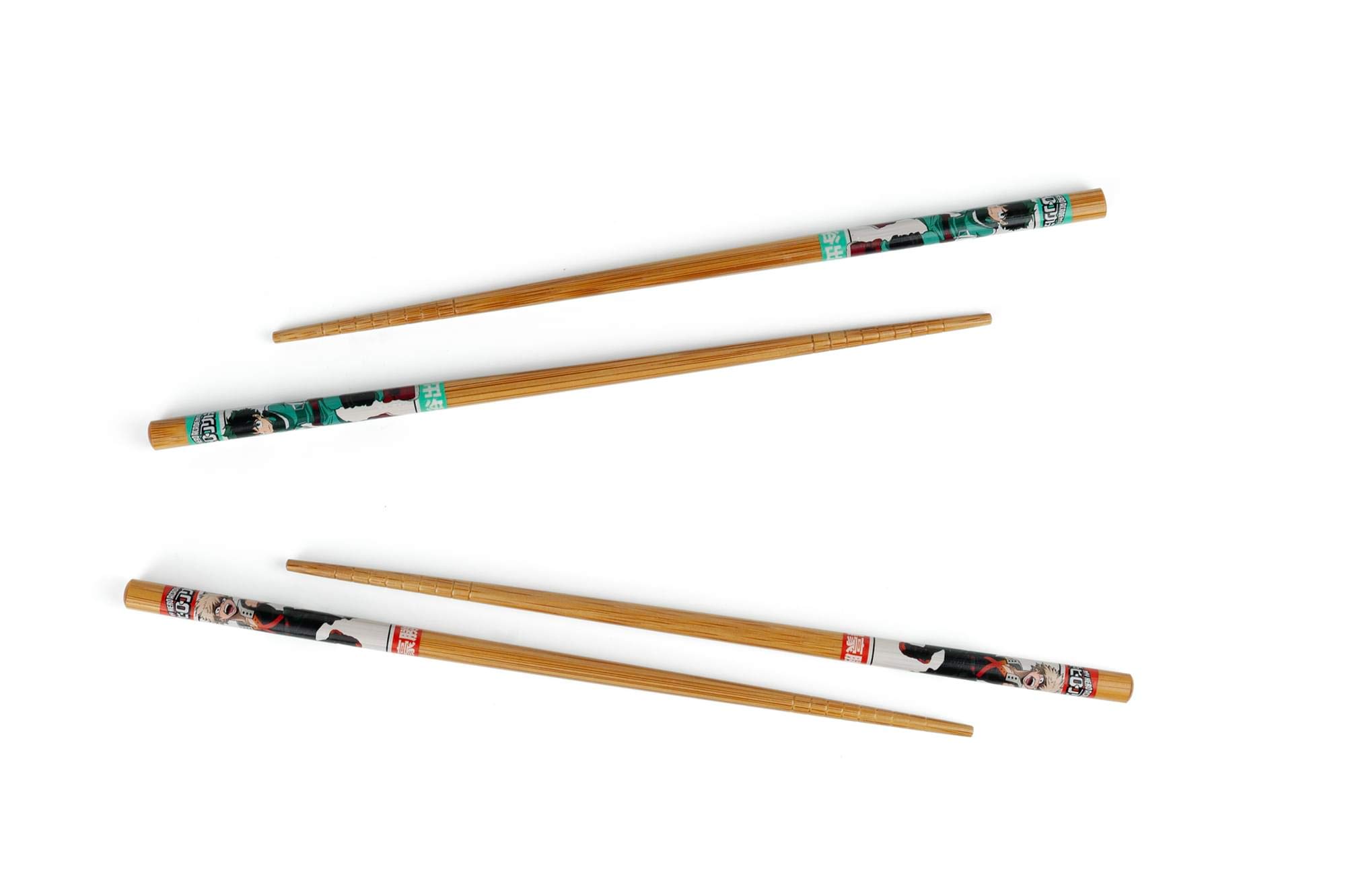 My Hero Academia Chopsticks, Set of 2 My Hero Academia, Deku, Todoroki, All Might, Plus Ultra, Bakugo