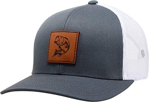 LINDO Trucker Hat - Critter Collection (bass-Graphite/White)