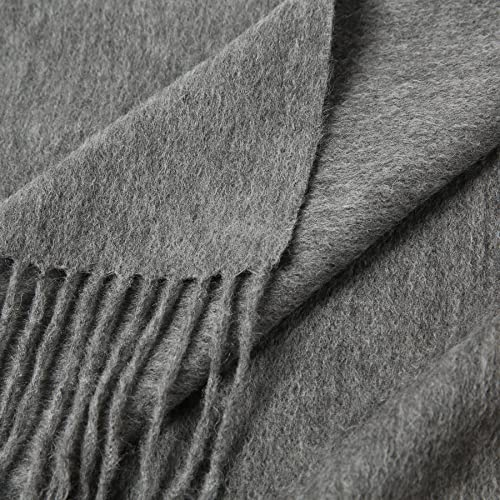 MERINOSNUG Merino Wool Scarf Australian Women's Pashmina Shawls and Wraps, Luxuy Lightweight Warm blanket, Gift Long Large