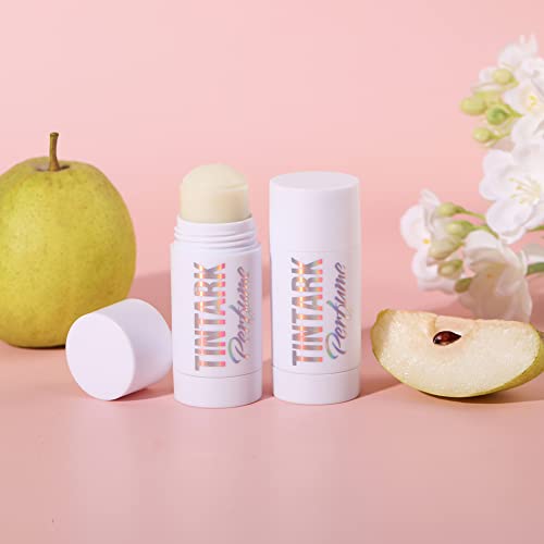TINTARK Solid Perfume Stick, Fragrance Perfumes Bar for Women, Natural & Safe Ingredients, Long Lasting Fresh, Peony Perfume