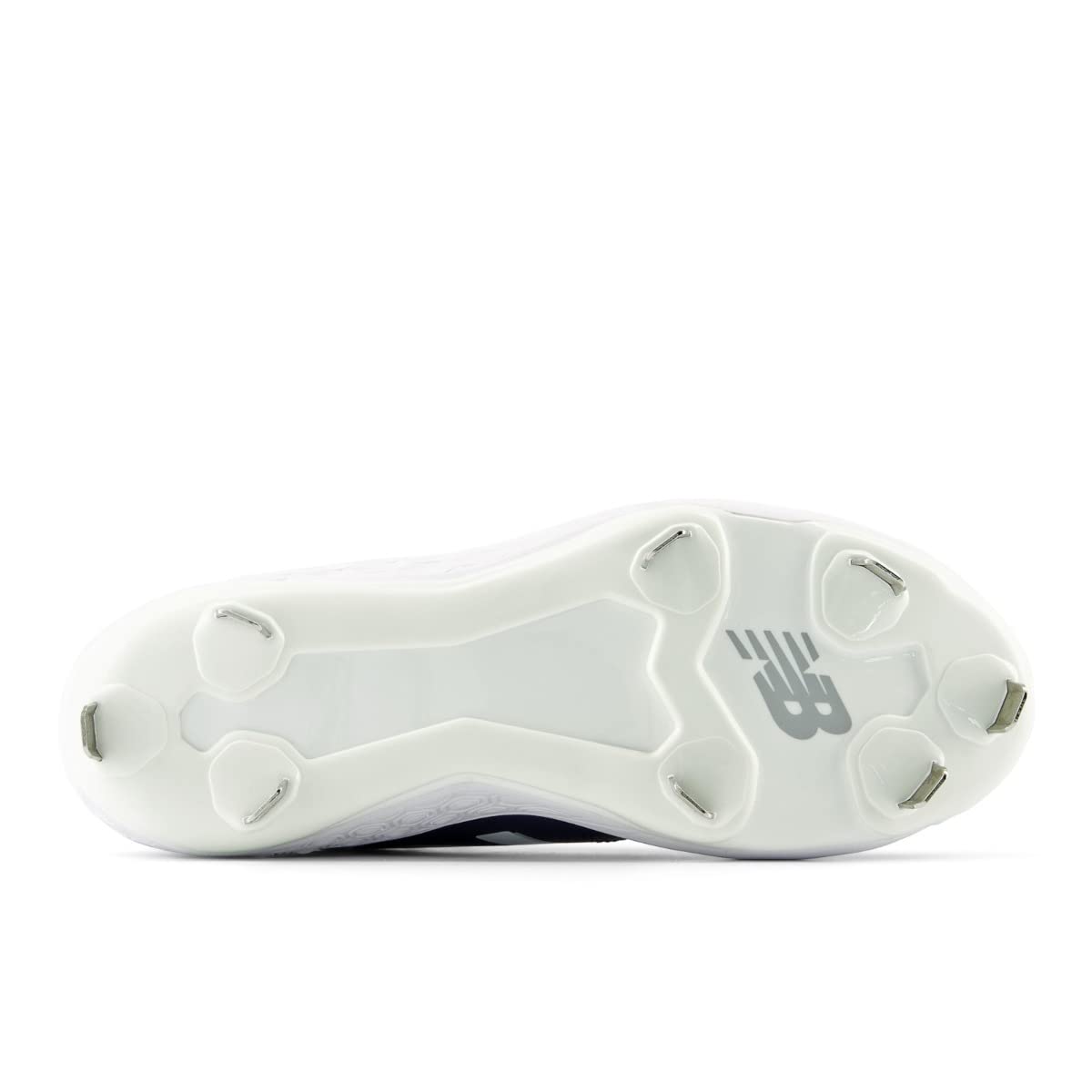 New Balance Women's Fresh Foam Velo V3 Softball Shoe, Navy/White, 9