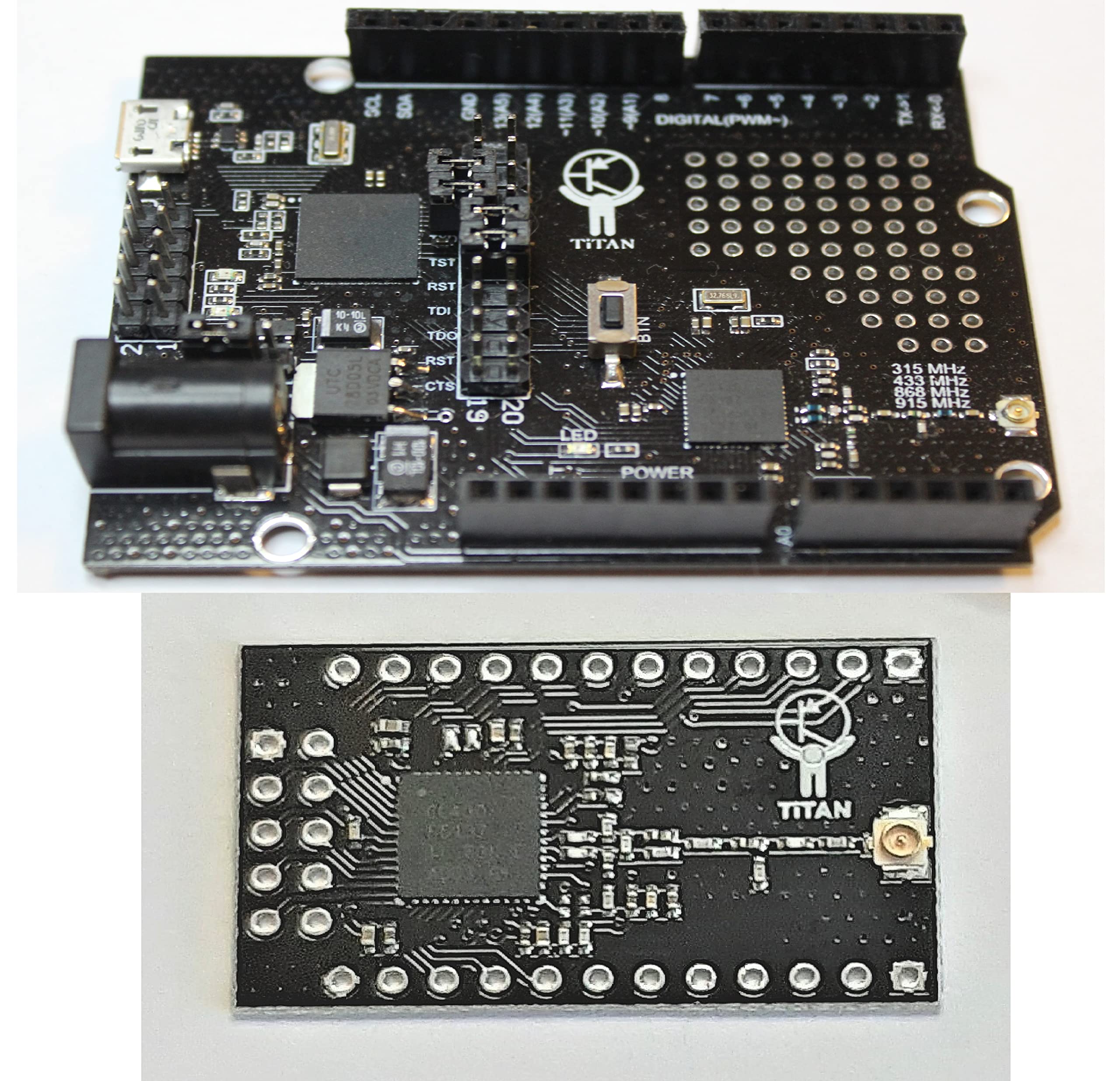 Titan&Titan-I Development Kit 915 MHz Based on MSP430 core, CC430F5137 chip, Hardware Platform