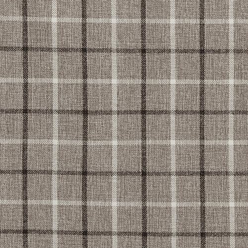 Madison Park Anaheim Cabin Plaid Curtain Window, Thermal Insulated Fleece Lining, Living Room Decor Light Blocking Drape for Bedroom, 1-Single Panel Pack, 50" x 95", Rod Pocket, Brown
