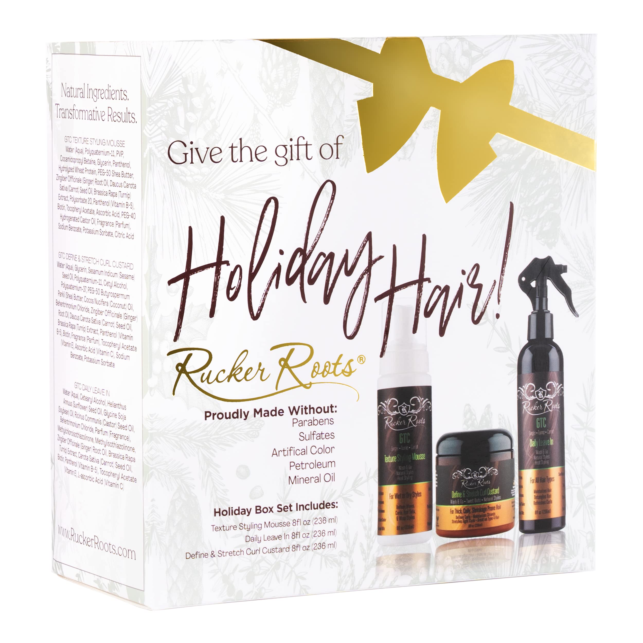 Rucker Roots "Holiday Hair" GTC Gift Set