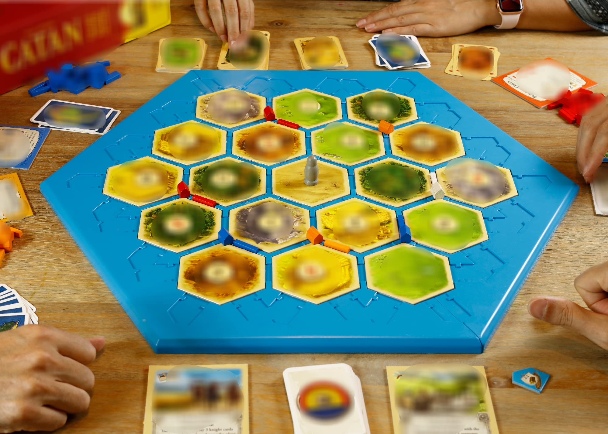Settlers Organizer Game Board Holder β Hold Your Settlers Pieces in Place β Rigid Plastic Board Designed for Settlers Game