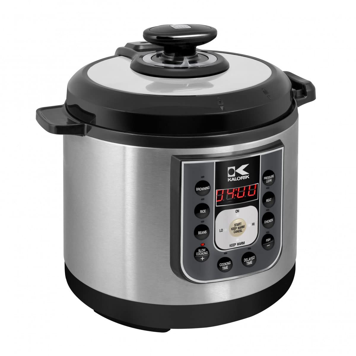 Kalorik Perfect Sear Pressure Cooker, 1 EA, Black, Stainless Steel