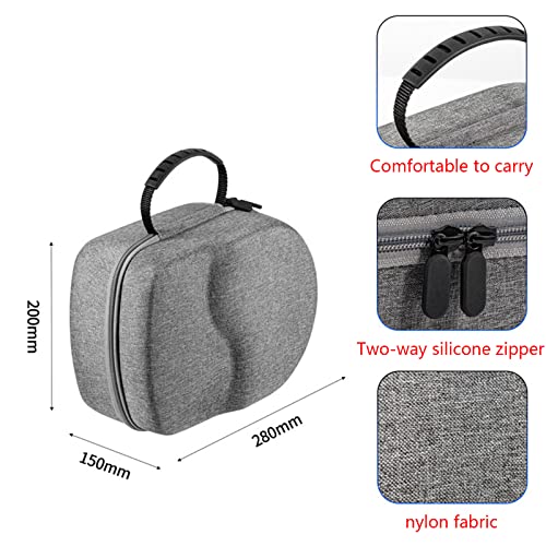 OTGO Shockproof Hard Nylon Partition Storage Bags Compatible with Quest 2 Headset Convenient Headset Carrying Case Protective Cover