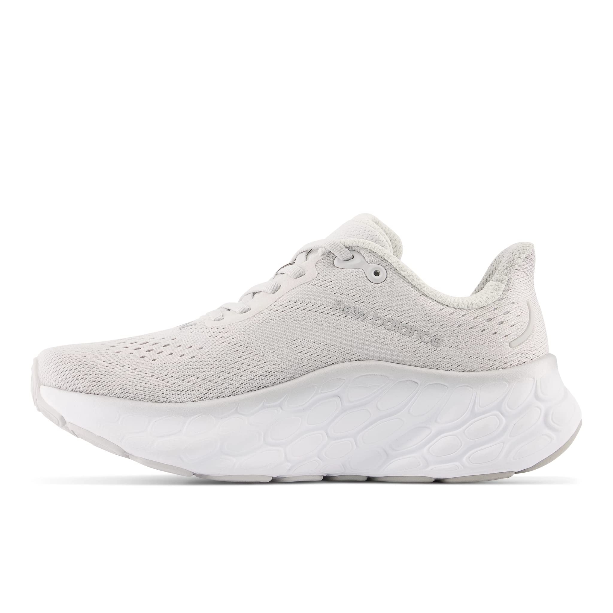 New Balance Women's Fresh Foam X More V4 Running Shoe, Summer Fog/Rain Cloud, 8.5