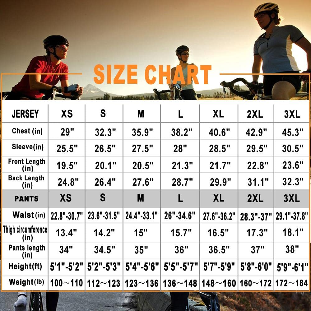 MOXILYN Women Cycling Long Sleeve Jersey Set 20D Padded Bib Pants Bike Suit Breathable Bicycle Clothing Kit UV Protection