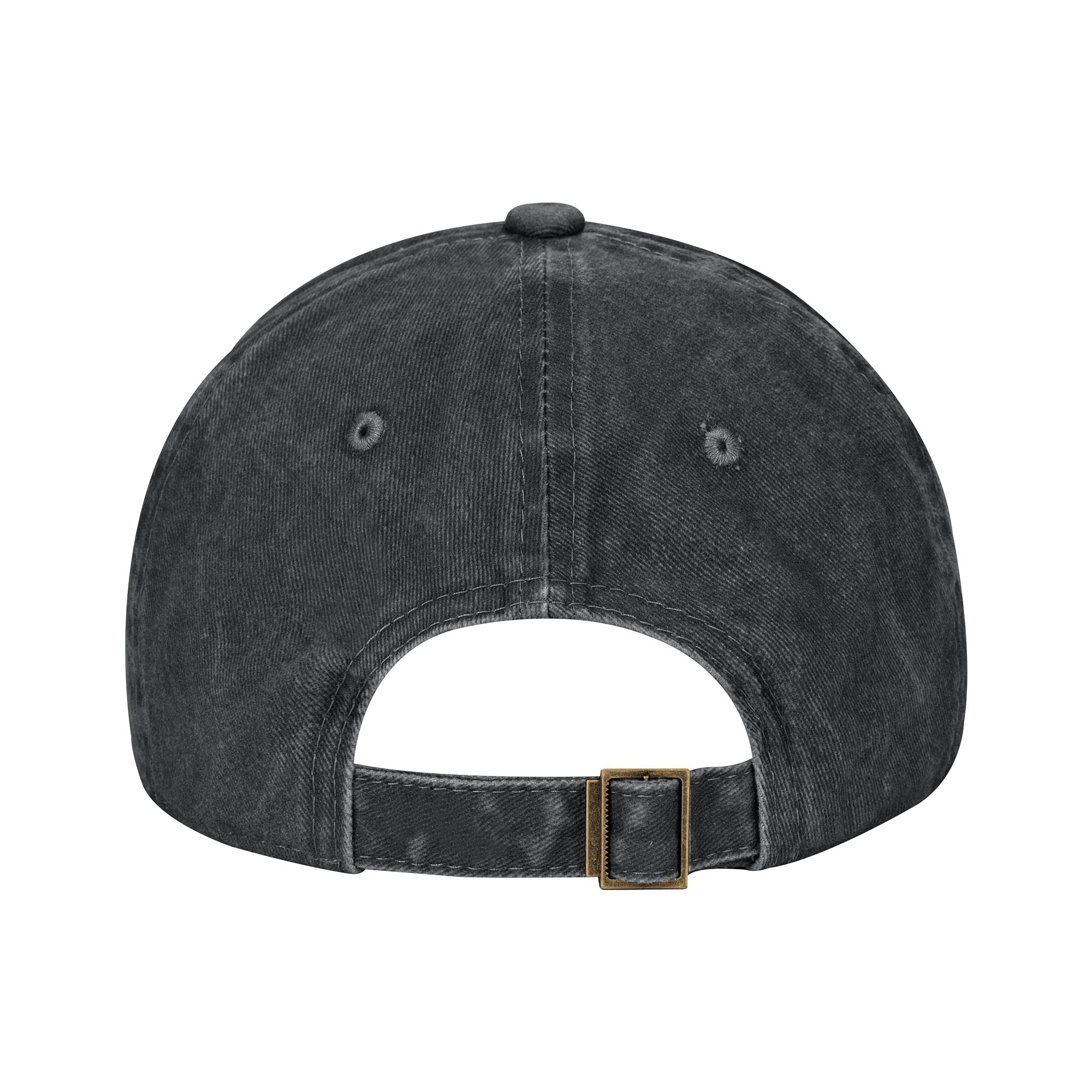 Michigan Great Lakes Unisex Fashion Washed Plain Baseball Cap Adjustable Classic Retro Cowboy Hat Dad Hat Trucker Hat Black