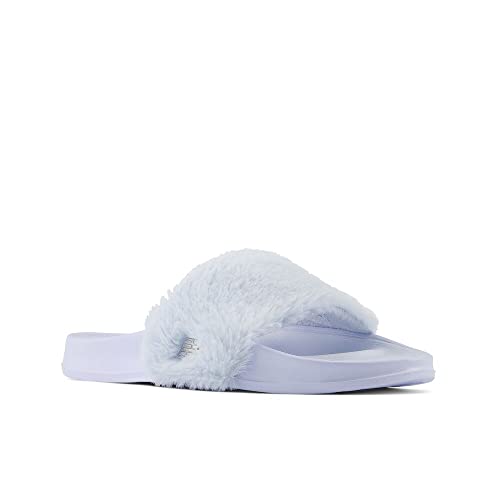New Balance Women's 200 V2 Slide Sandal, Starlight/Silver Metalic, 9