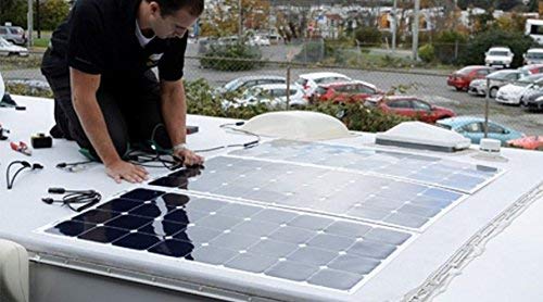 Solar Cynergy 120watt 12volt Monocrystalline Flexible-Bendable Solar Panel