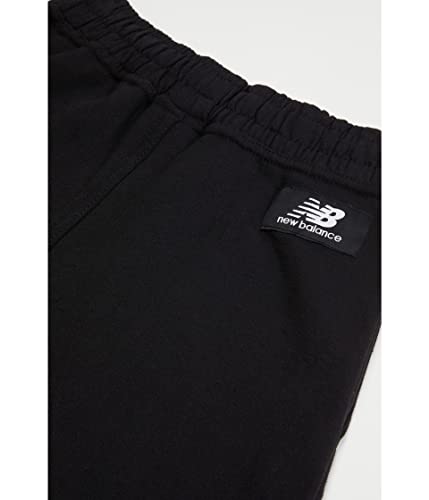 New Balance Boy's Core Fleece Shorts (Big Kids) Black 1 MD (10-12 Big Kid)