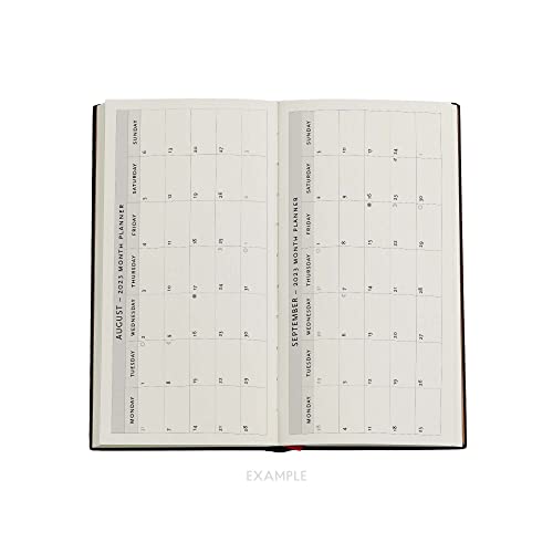 Paperblanks 12 Month Planners 2023 Bavarian Wild Flower | Horizontal | Slim (95 × 180 mm)