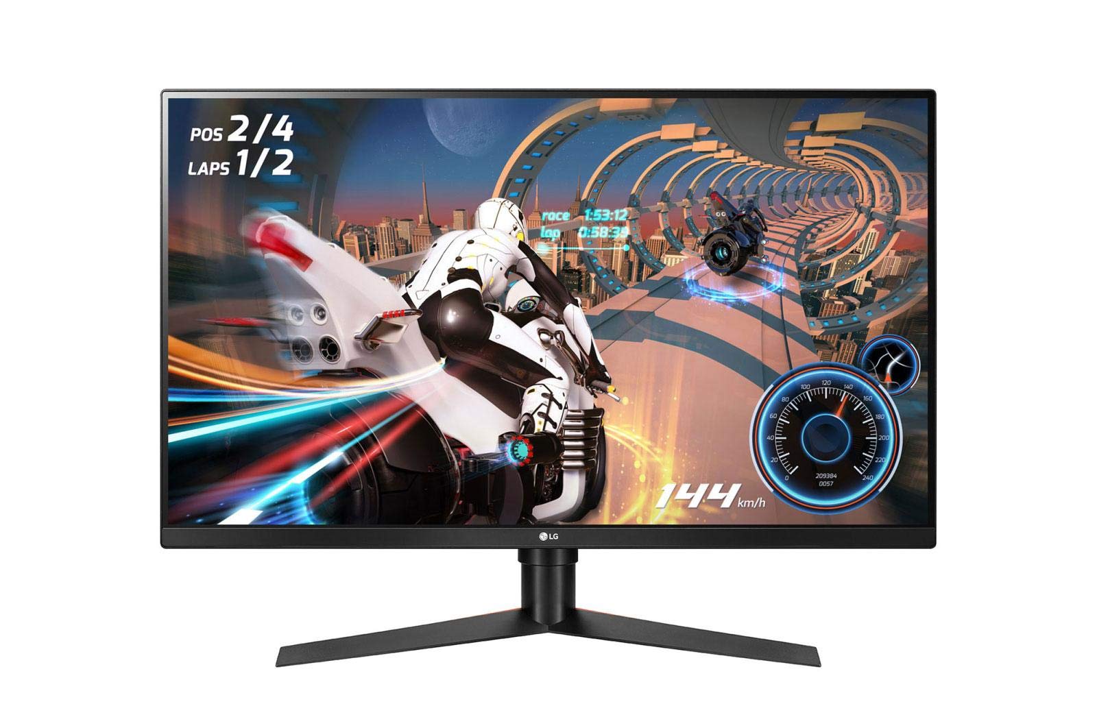 LG 32GK65B-B 32” QHD (2560 x 1440) Display, 144Hz Refresh Rate, Ultragear QHD Gaming Monitor with FreeSync