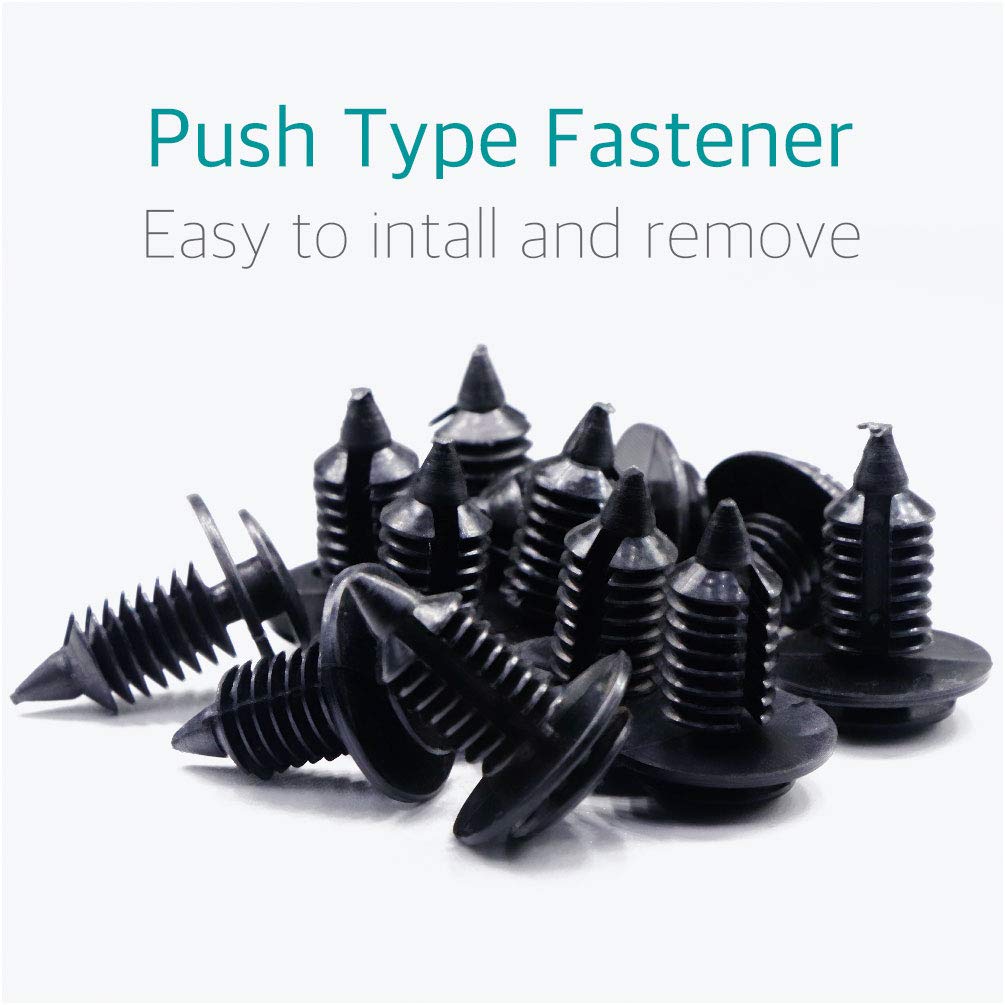 Lantee 20 Pcs Interior Door Trim Panel Retainer Clips Fasteners Replacement for Ford N805155-S & for Dodge 6505878-AA, Fit for Ford GT/Taurus/Thunderbird, Fit for Dodge Ram 1500/2500/3500