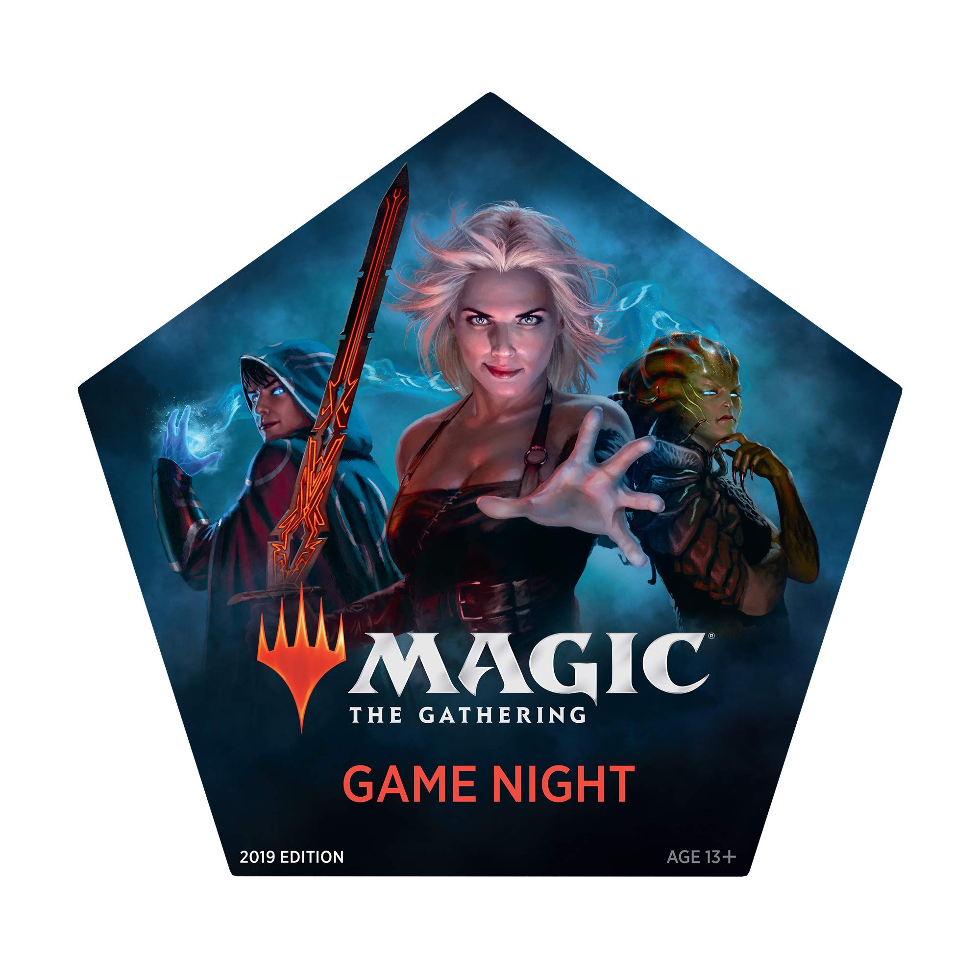 Magic: The Gathering Magic Game Night 2019 | Card Game For 2â5 Players | 5 Decks | 5 Dice | Accessories