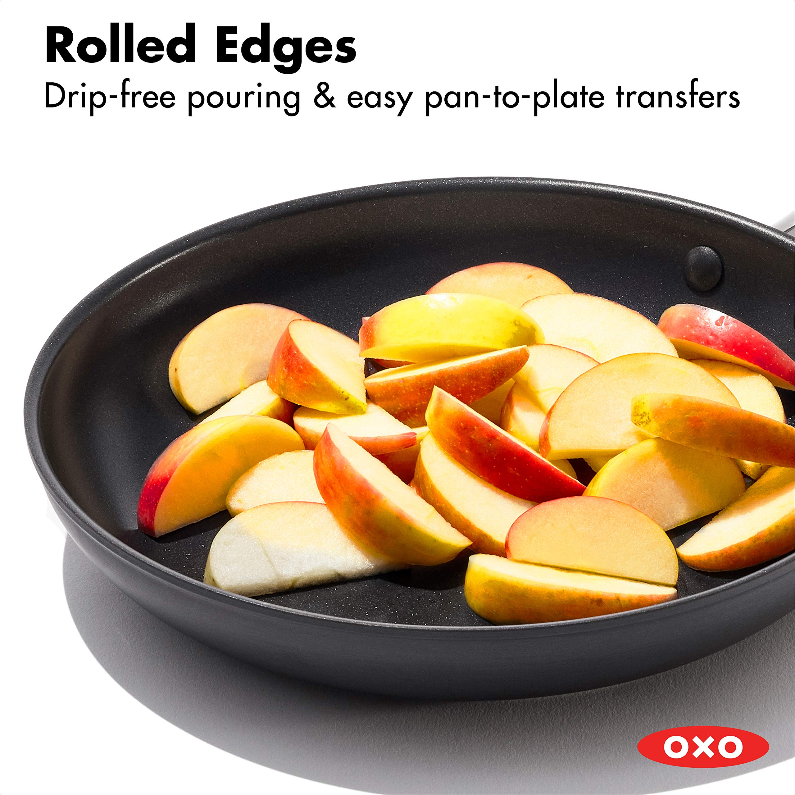 OXO Good Grips Non-Stick Pro Dishwasher safe 10" Open Frypan & Good Grips Non-Stick Pro Dishwasher safe 12" Open Frypan