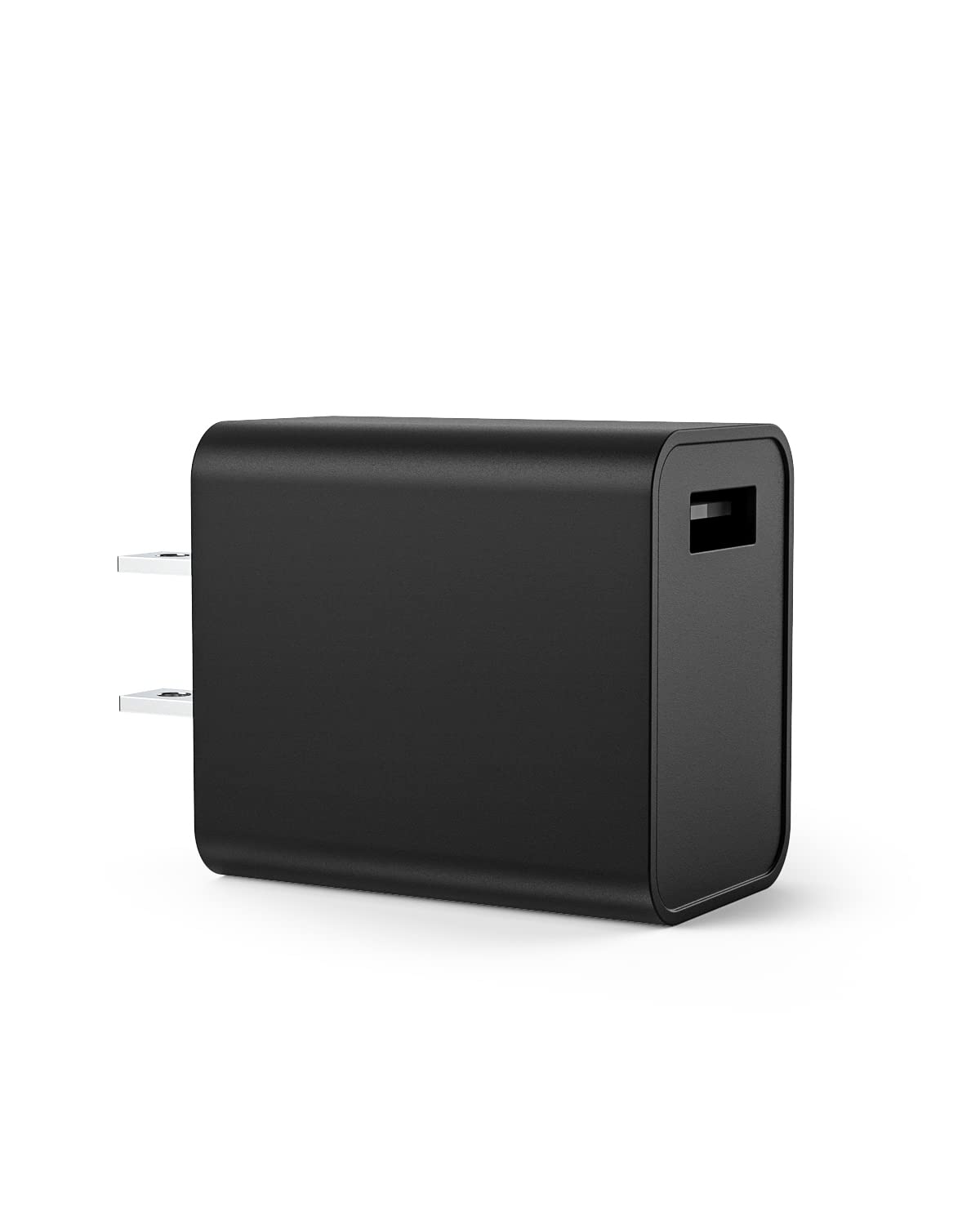 SOLVTIN USB Wall Charger, 5V 2.4A Charger adaptor, USB Wall Plug, for SOLVTIN S6/S6 Pro Jump starter, Black 1pack