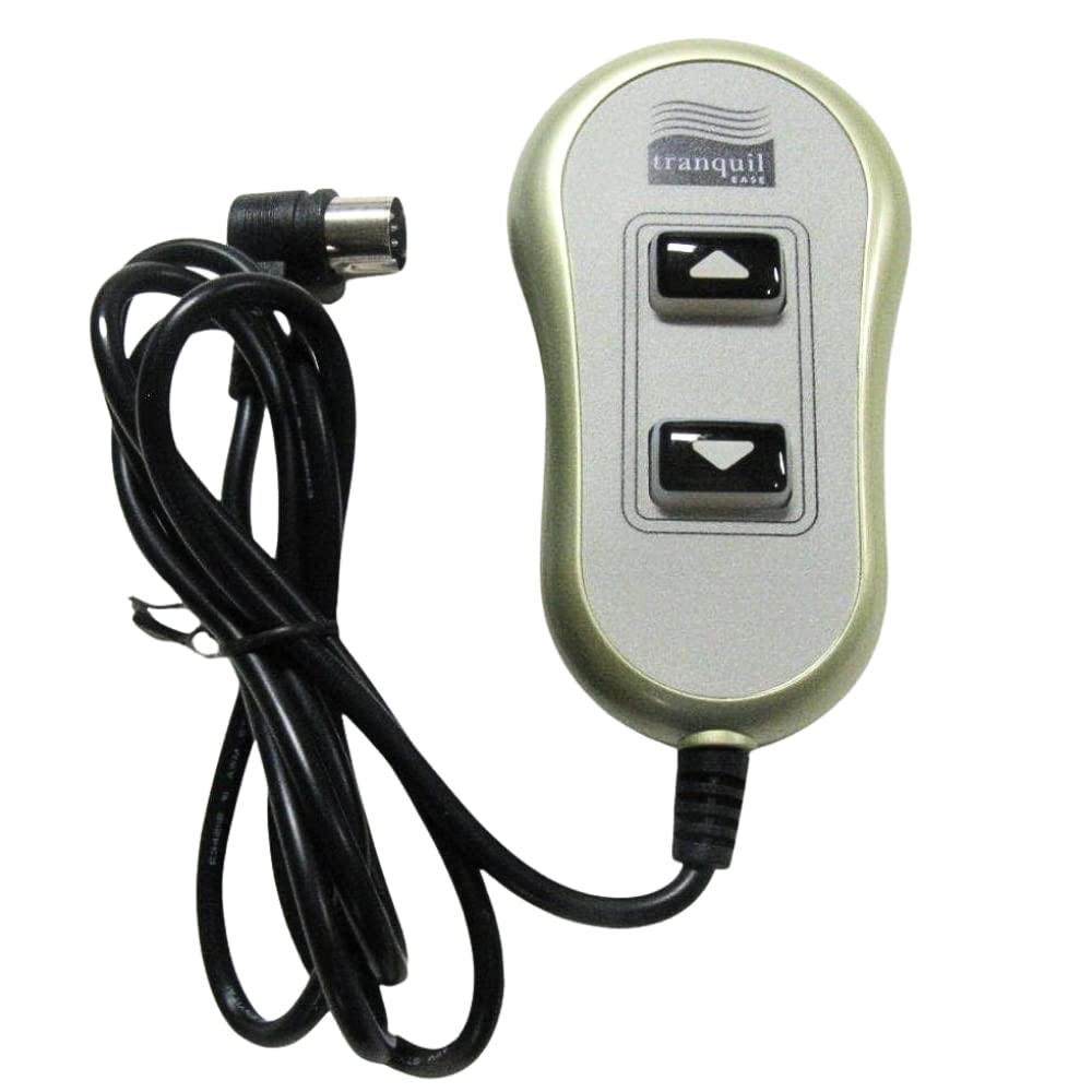 Lift Chair Hand Control 2 Button Lighted Recliner Replacement Remote with 5 Pin Plug #11560/#11560U/#11560UX