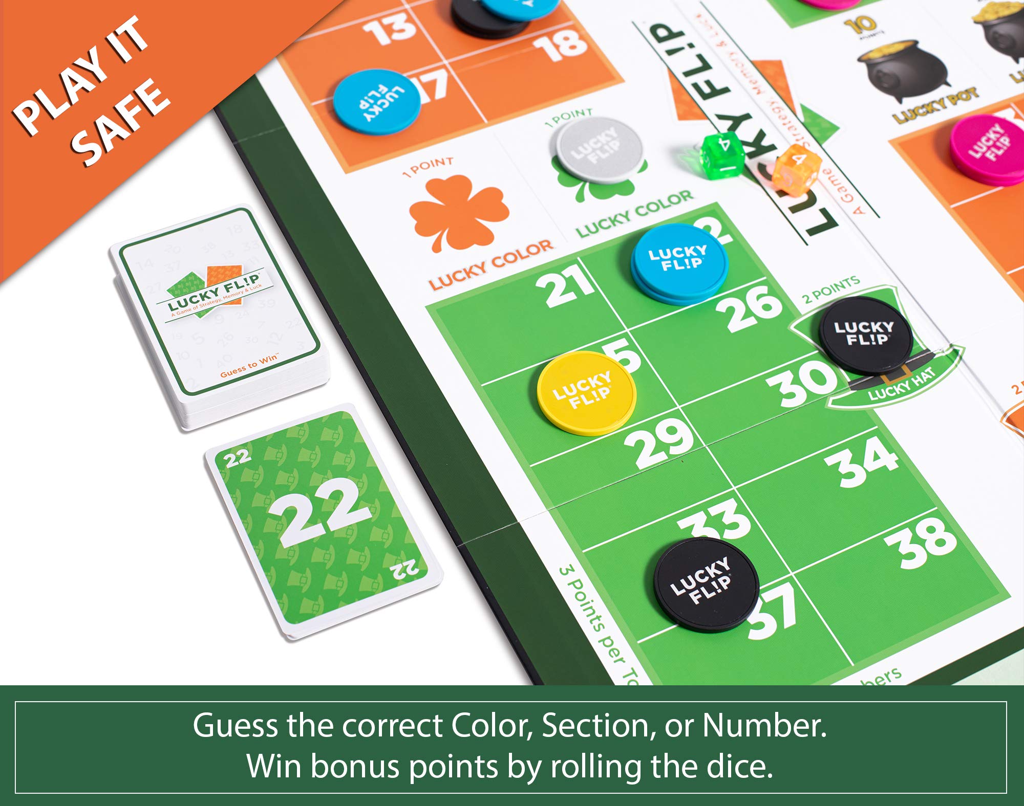 Lucky Flip - Guess The Card To Win | Play It Safe or Go Hard | Fun Game For Adults & Family