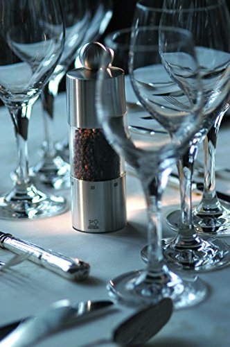 Peugeot Commercy U'Select 6 Inch Pepper Mill, Stainless Steel