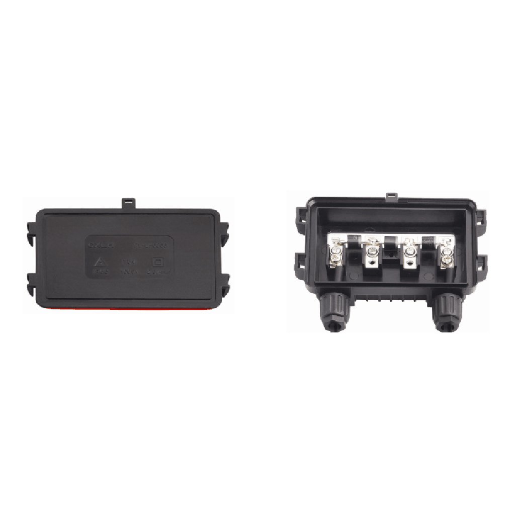 MagiDeal Solar Junction Box PV Connector with 3 Diodes for Solar Panel 100-180W 6A