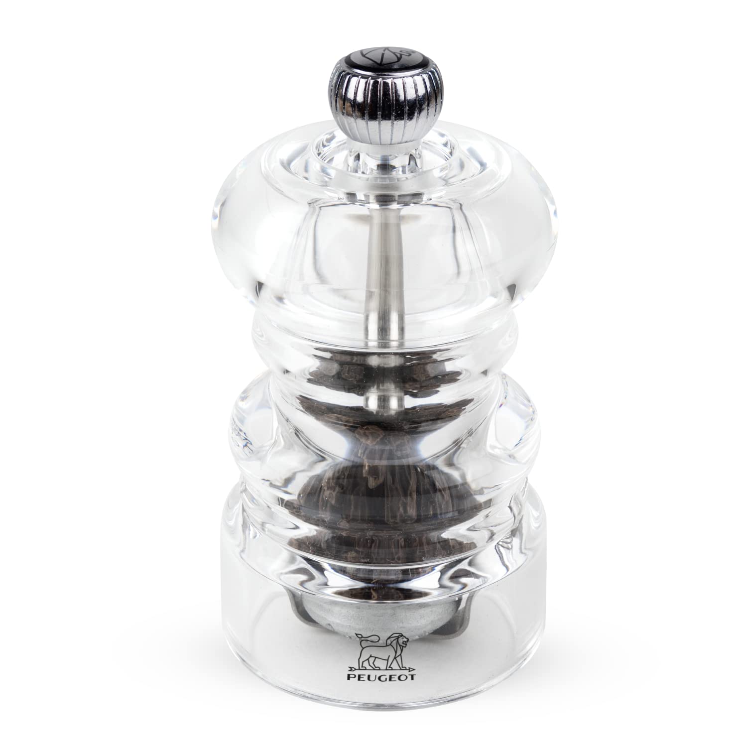 Peugeot Nancy 3.5 Inch Pepper Mill, Acrylic