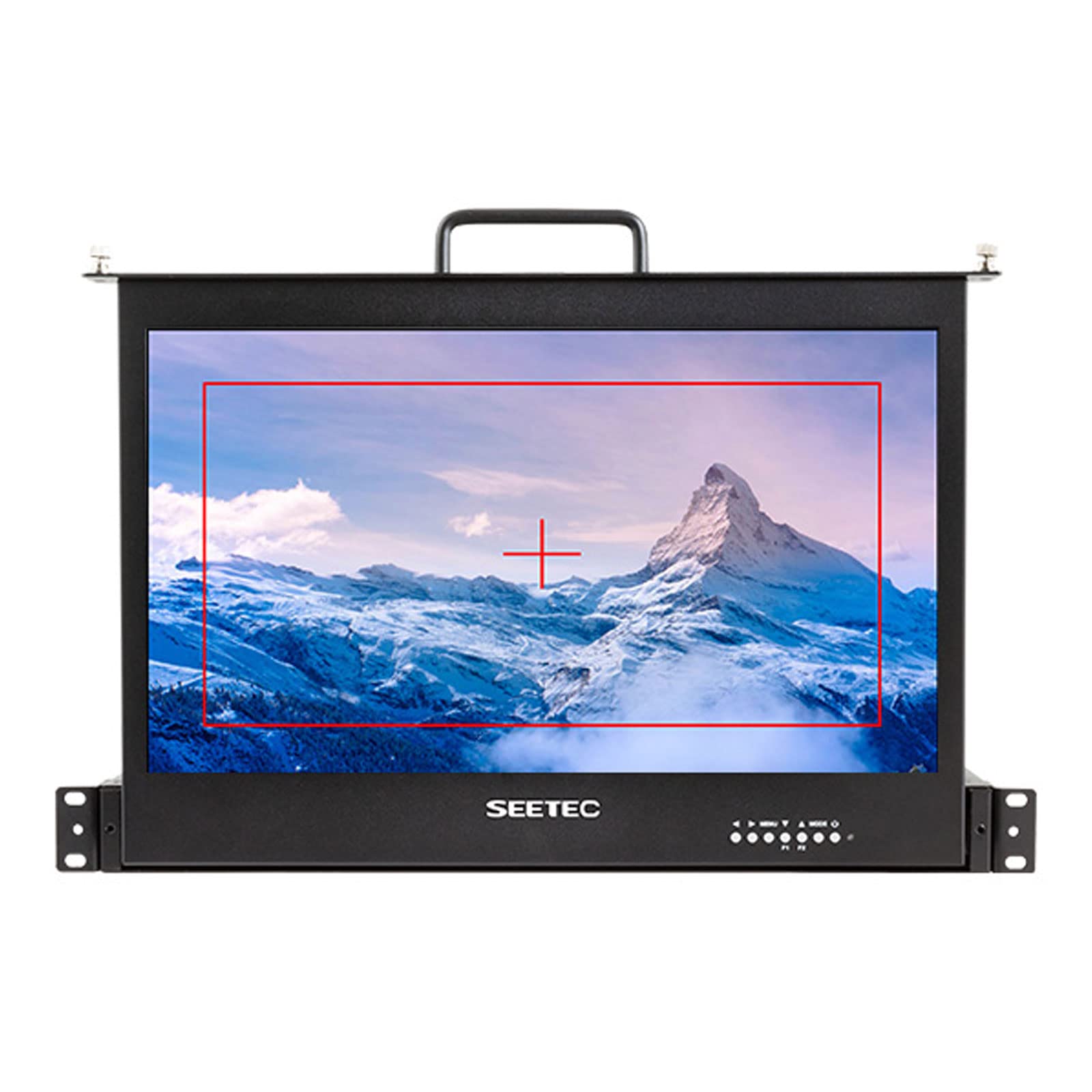 SEETEC SC173-HSD 17.3 Inch Monitor 1RU Pull Out Rack Mount Monitor Full HD 1920x1080 (HDMI/SDI)