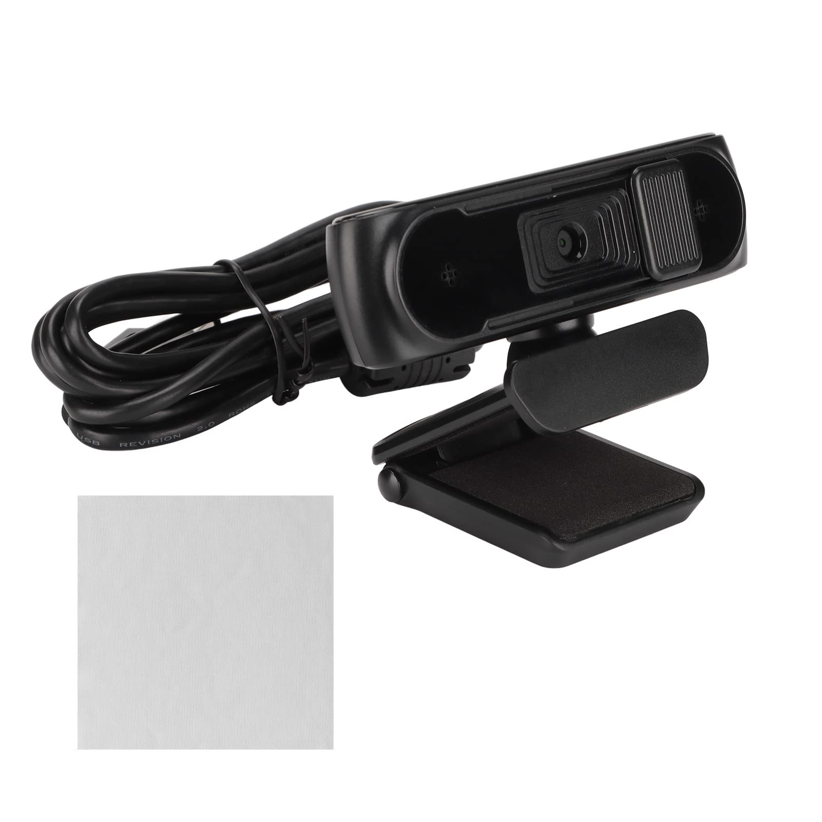 Shanrya HD Webcam, plugandplay Webcam with autofocus for Online Learning